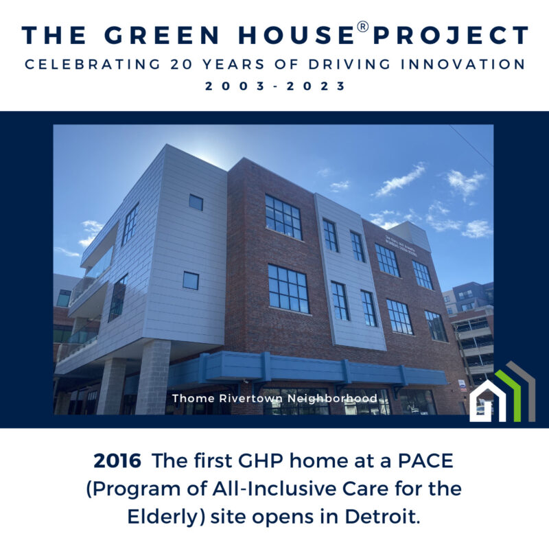 20 for 20: PACE Partnership Innovates Eldercare in Detroit - Green ...